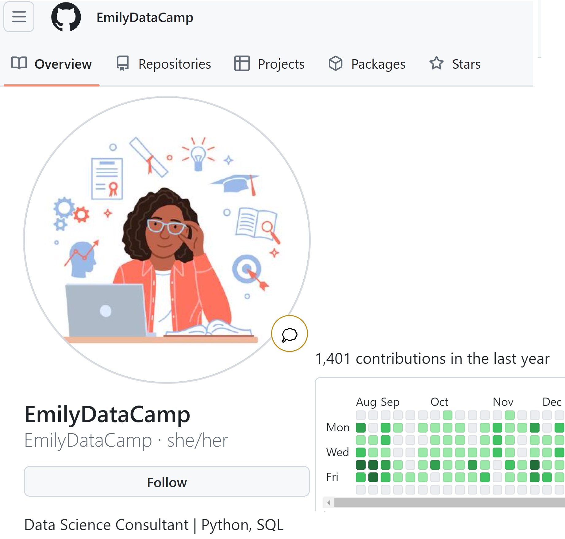 Emily’s GitHub Path: What’s Right? | Course